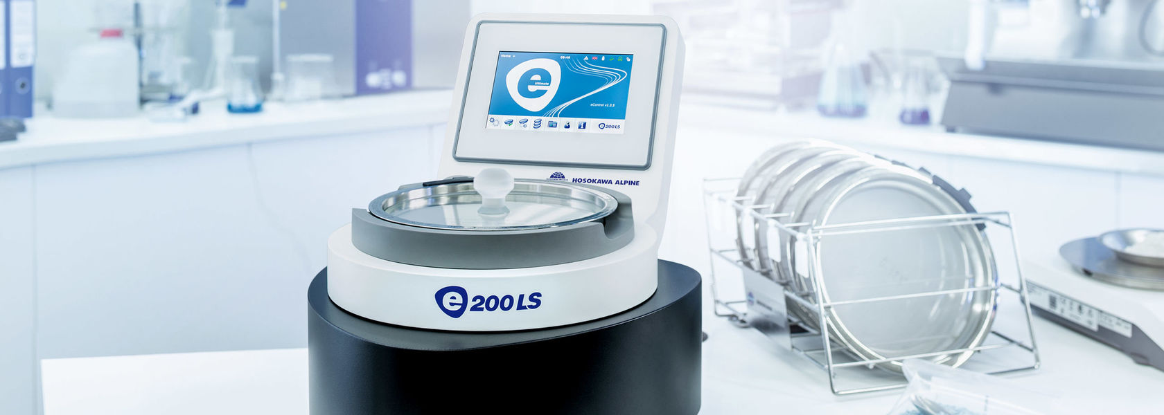 Tamiseur à jet d’air e200 LS | Hosokawa Alpine