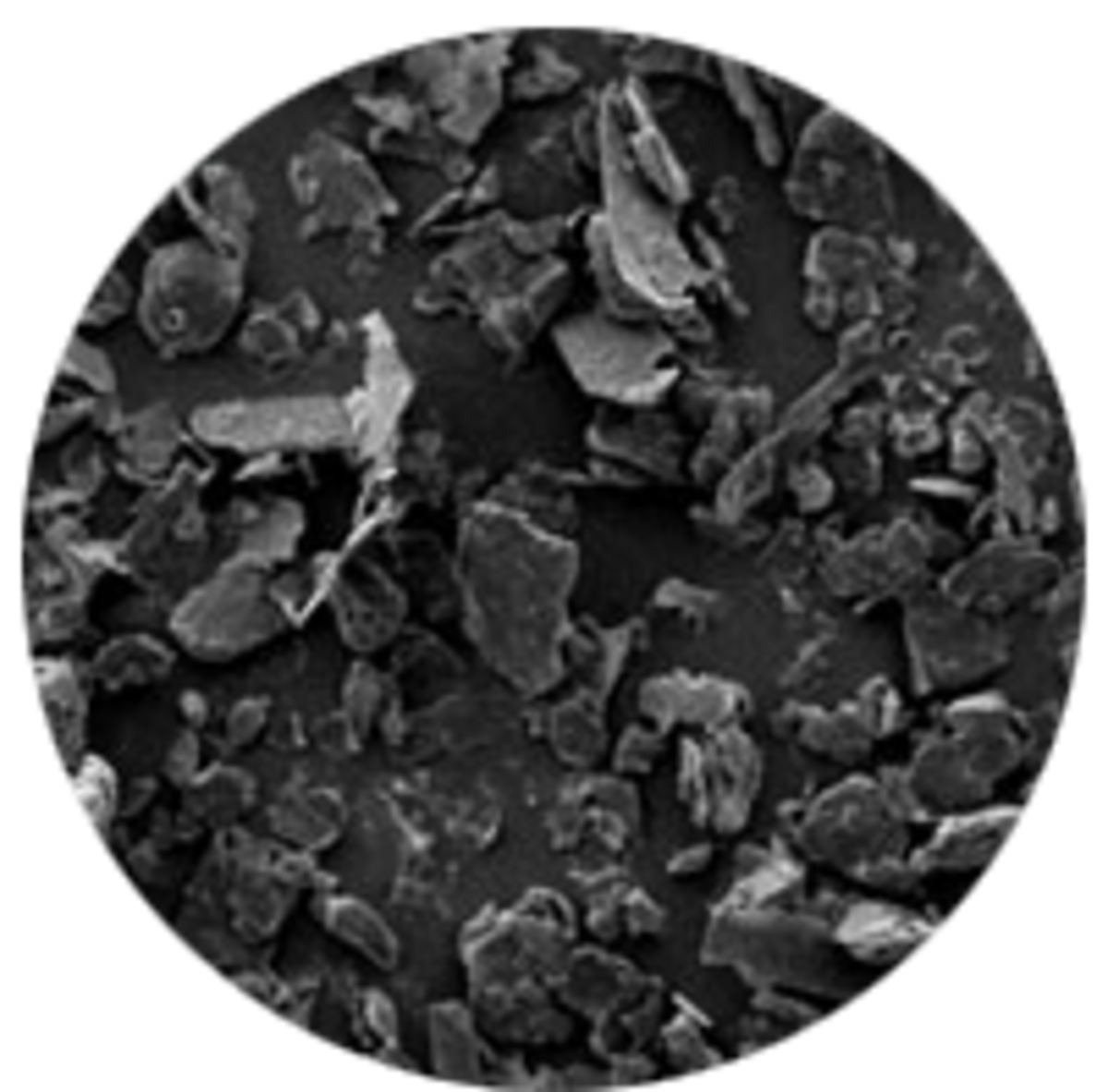 Arrondissement du graphite pour les batteries lithium-ion